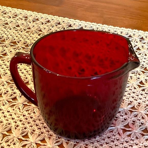 Anchor Hocking | Dining | Vintage Anchor Hocking Royal Ruby Red Glass ...
